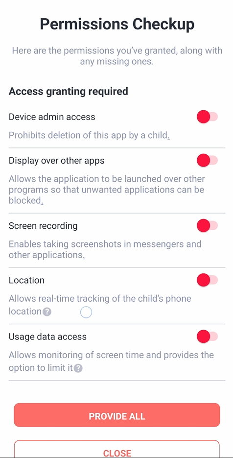Verifying and Granting Permissions in mSpy Android App – Help Center