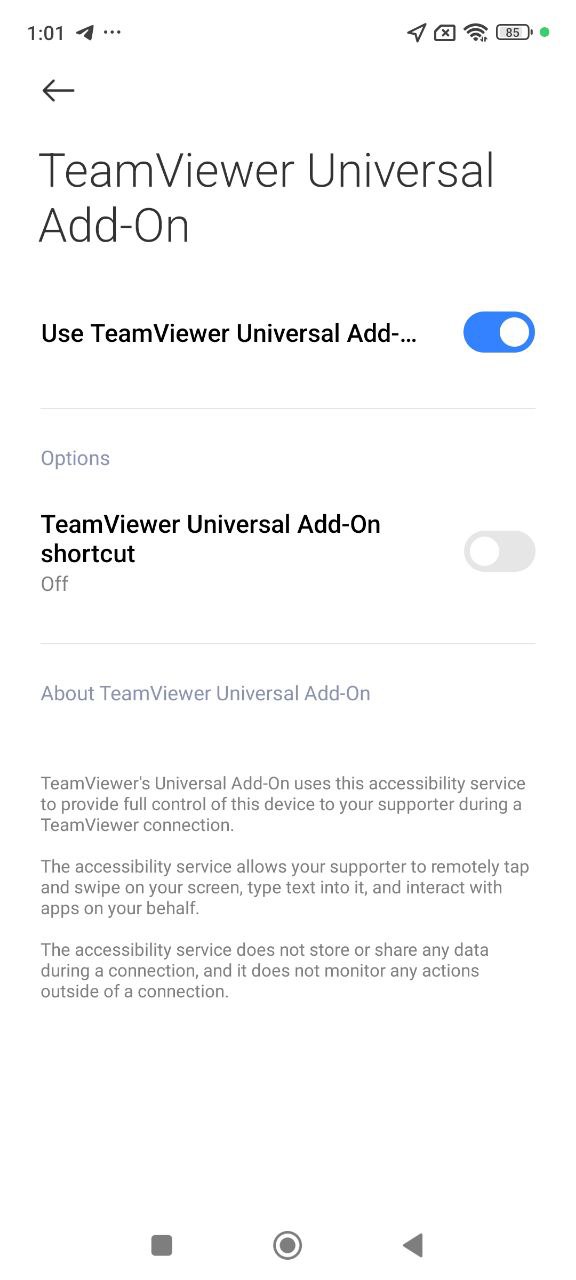 Instalação remota com QuickSupport (Android) – Socorro